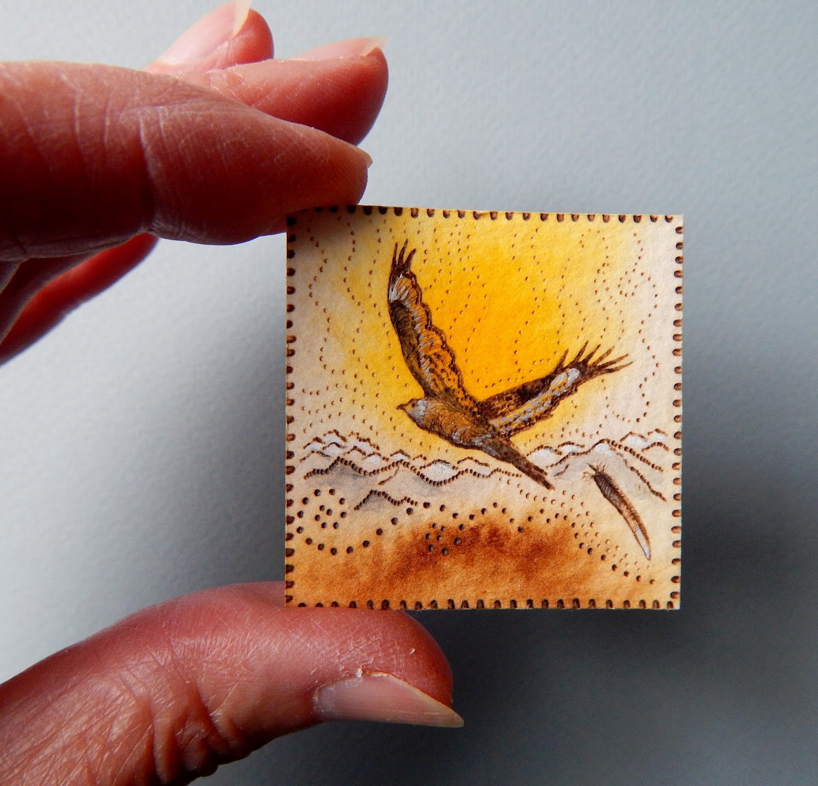 ENCHANTED-ART - Pyrography and Illustration: Pyro-paper Art - Uffington ...