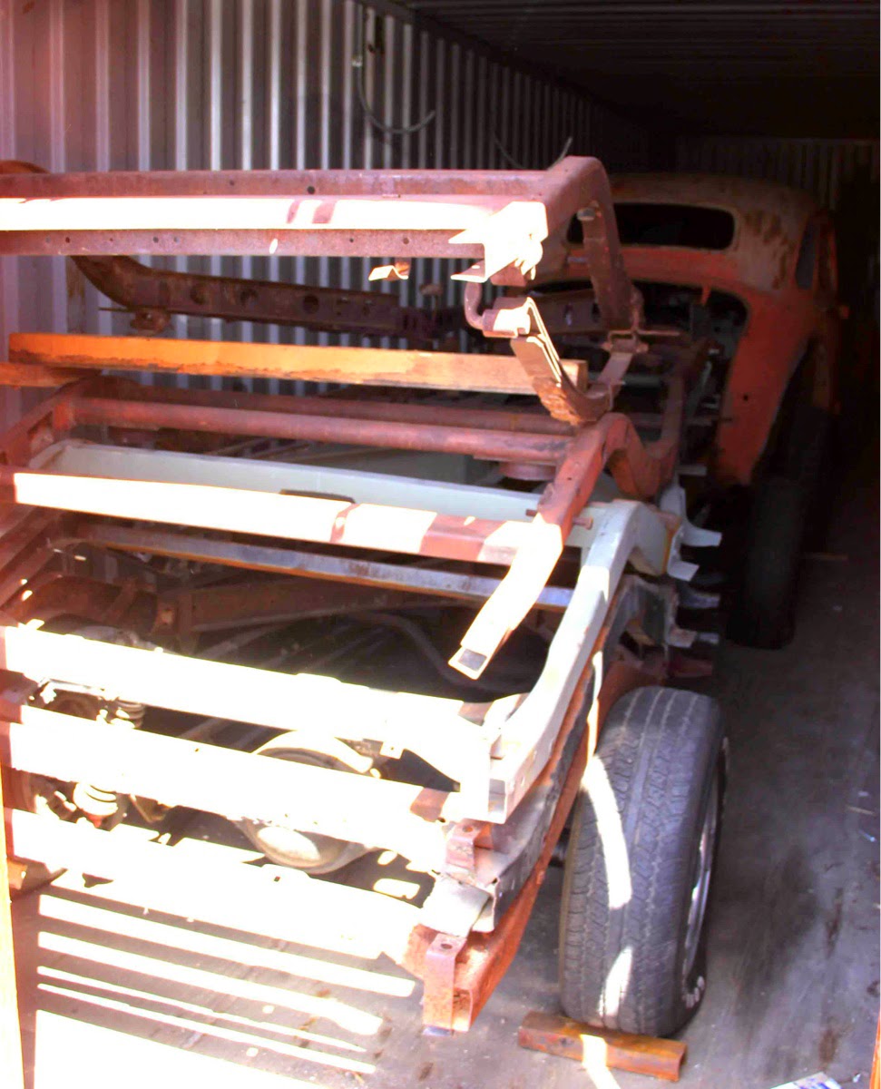 Just A Car Guy: 40 shipping containers full of Willys parts, 50 years ...