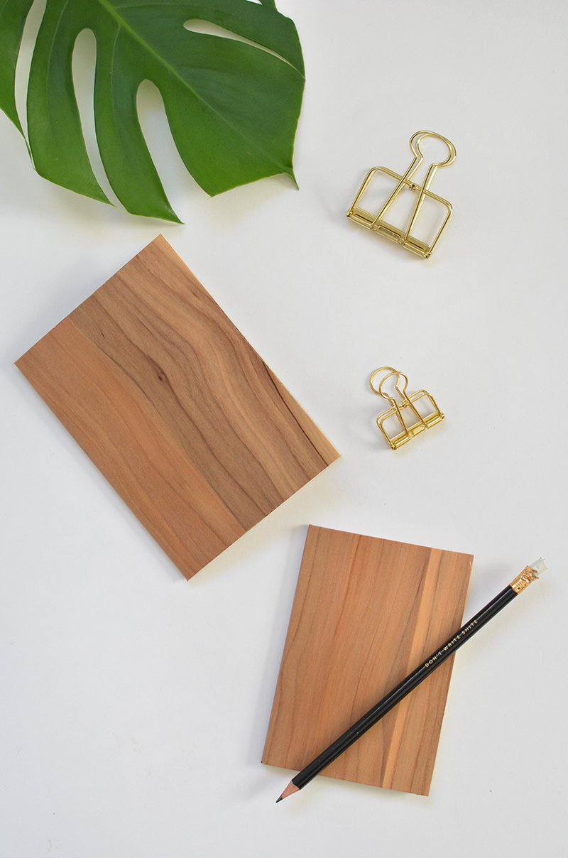 DIY wood notebook — Caroline Burke | Burkatron