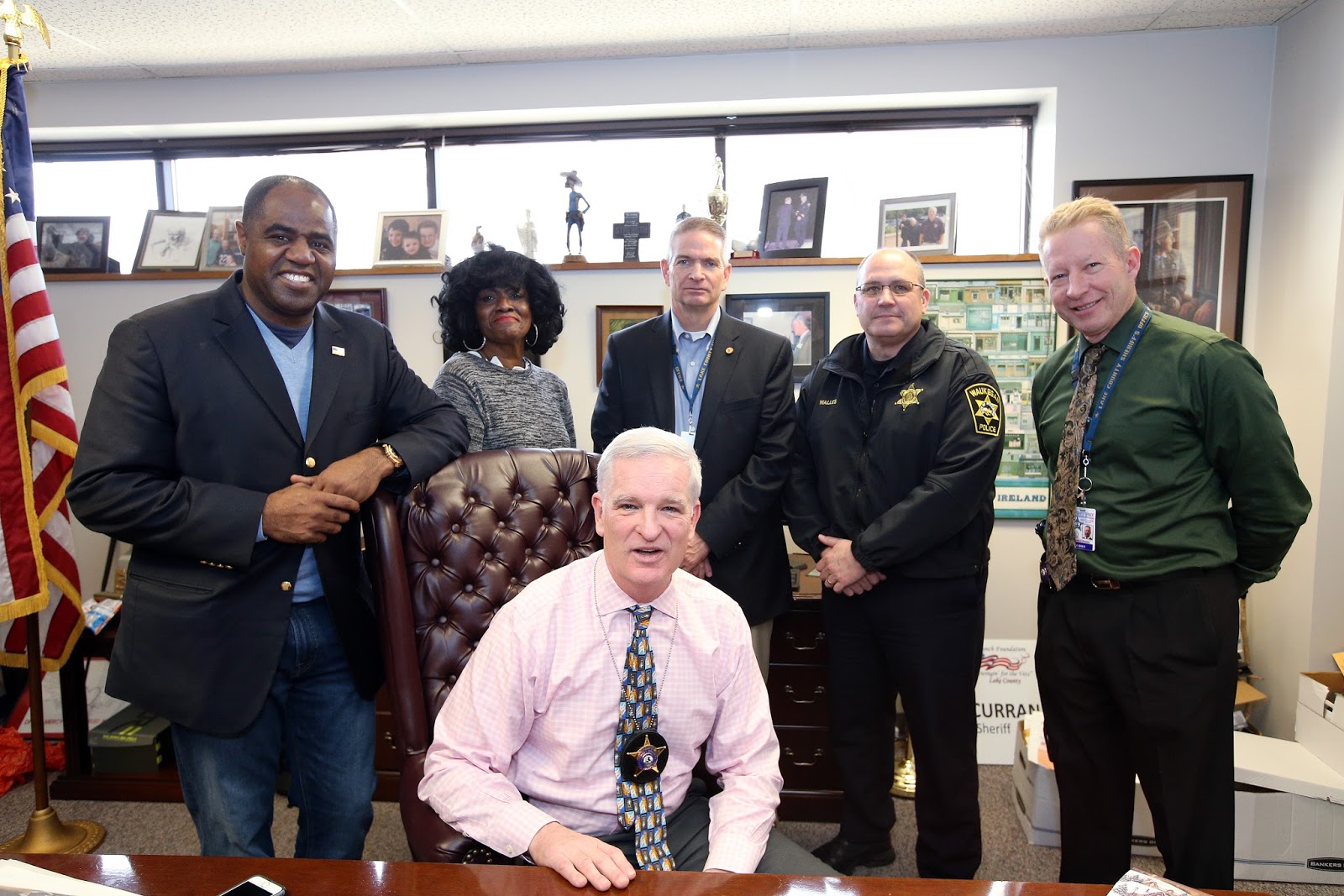 Mark Kodiak Ukena: Waukegan Mayor Cunningham at Lake County Jail for a ...