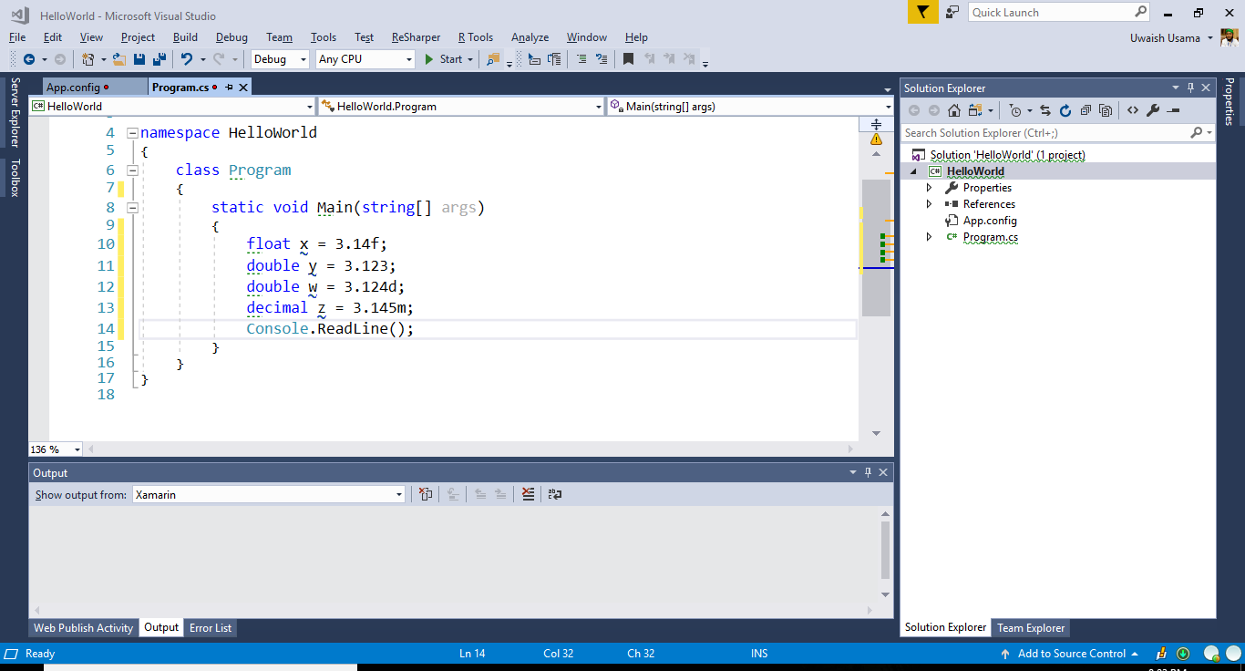 DataTypes And .Net Types (CTS)