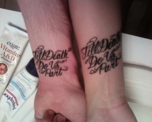Matching Tattoos For Couples ~ Combine Blog