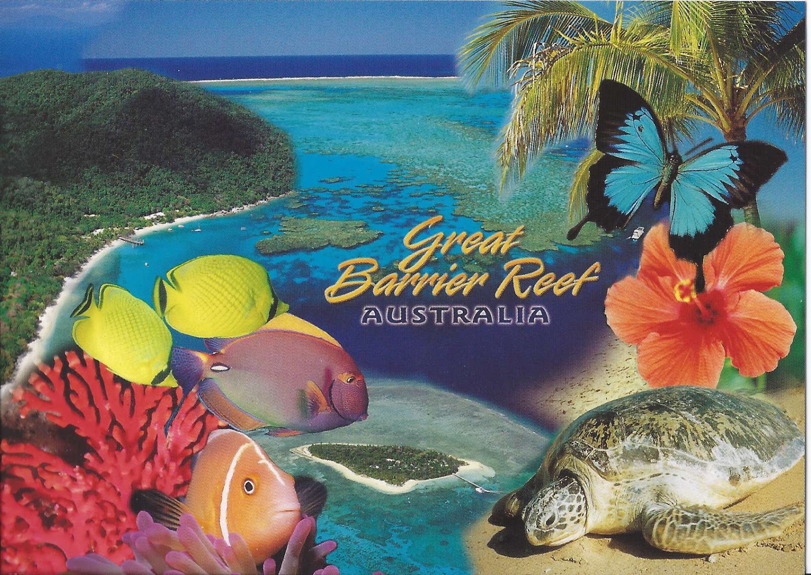 A Journey of Postcards: Great Barrier Reef, Australia