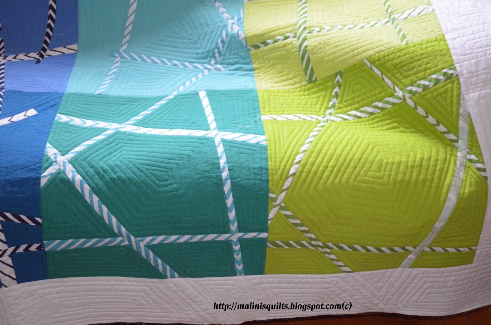 Blogger Quilt Festival - Color Splash Quilt