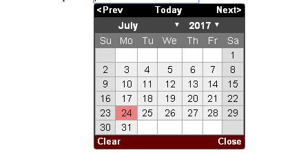 Simple Javascript Datepicker with Example