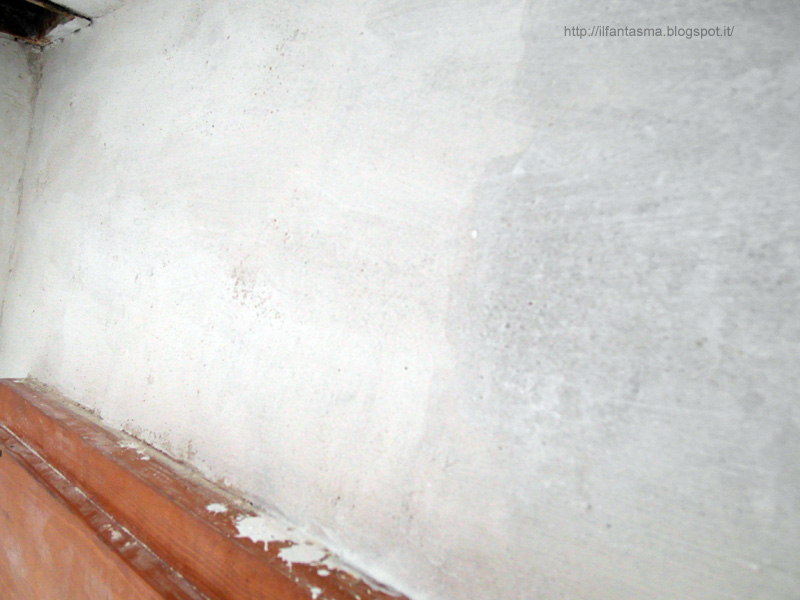 Le avventure della mia fantasia: Pittura a calce contro la muffa sul muro