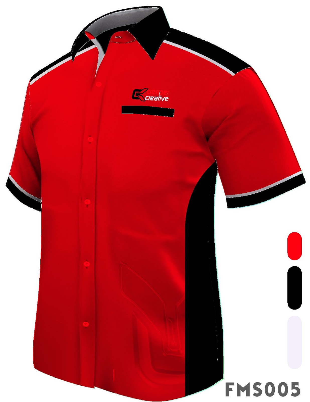 Terpahan kemeja korporat mengikut trendy 2020 - Creeper Studio