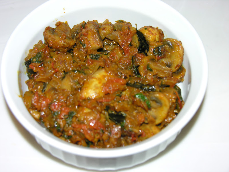 ShaRach cooking: Mushroom Fry