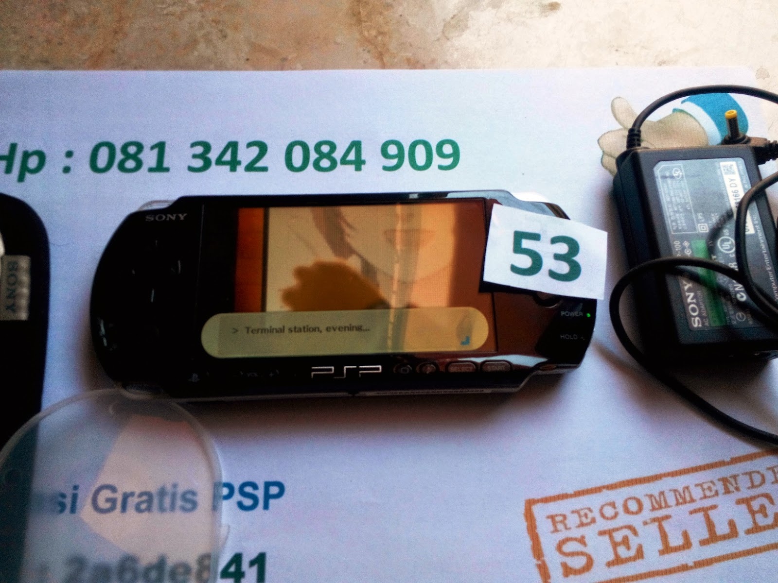 #53 PSP 3003 Black Persona 3 Memory 16 Gb + 2 UMD Sony - Obral PSP Second