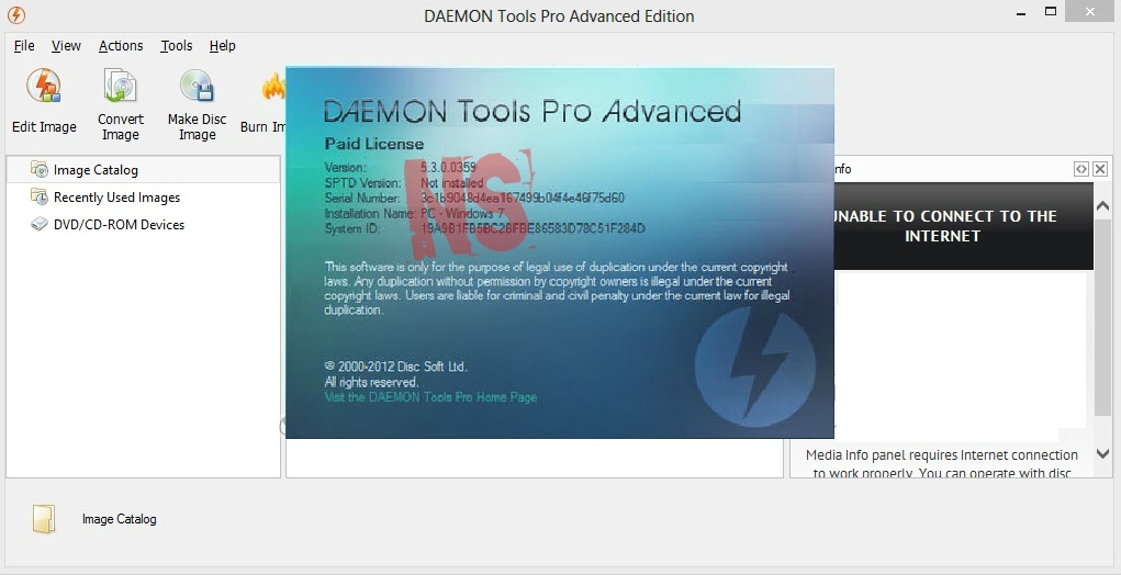 Daemon tools pro advanced v5.1.0 : klonicmen
