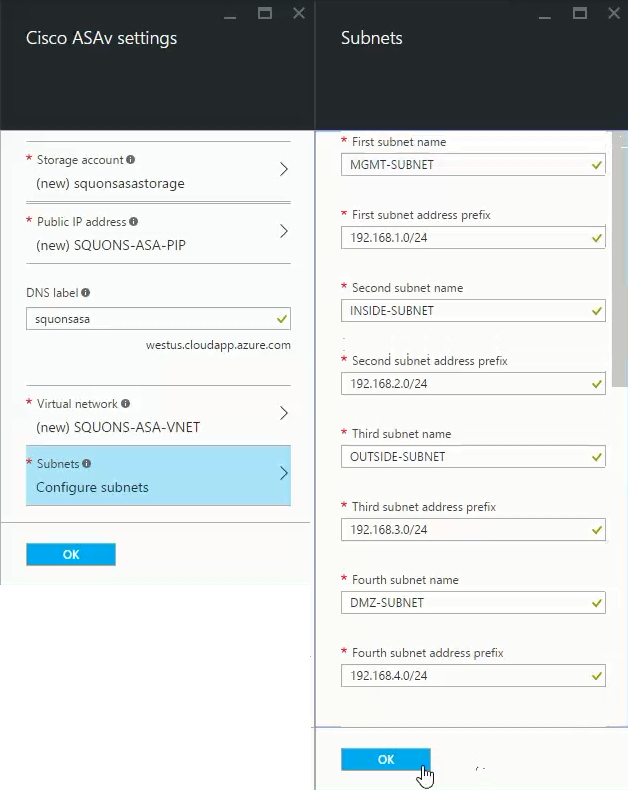 Squons Deploying Cisco Adaptive Security Virtual Appliance Asav In