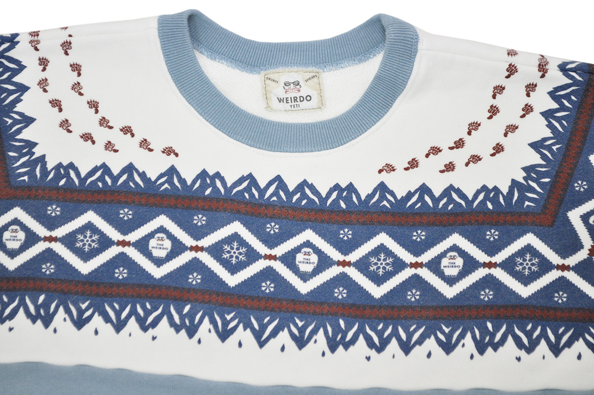 REZAR BLOG: WEIRDO YETI - SWEAT