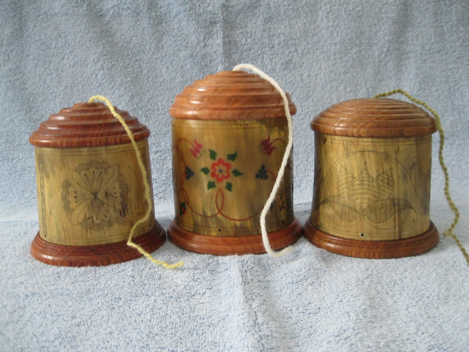 Contemporary Makers: Horn Yarn Boxes by John Proud