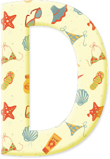 Abecedario de Verano. Summer Alphabet. - Oh my Alfabetos!