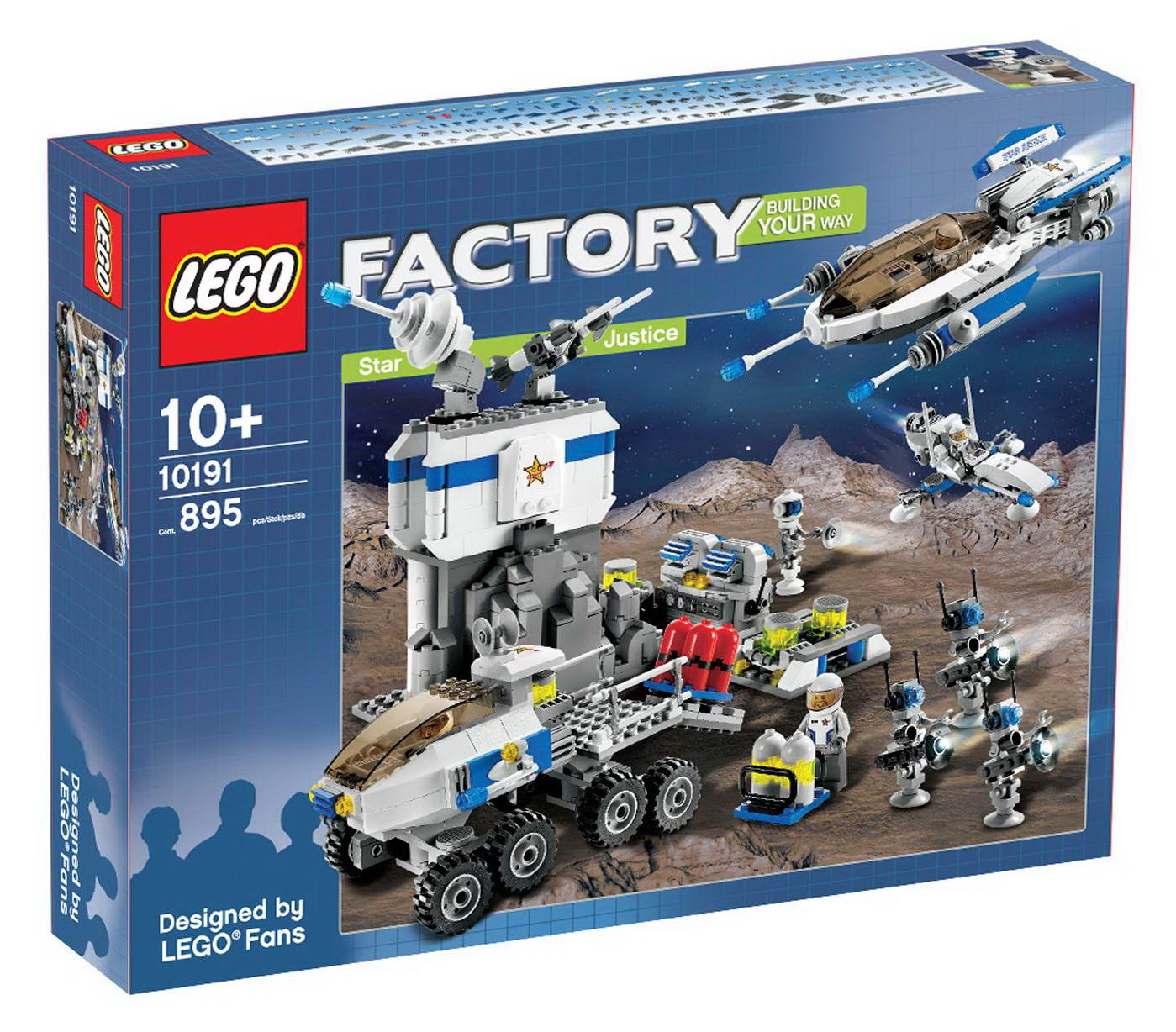 Brick Box Art: LEGO 10191 Star Justice