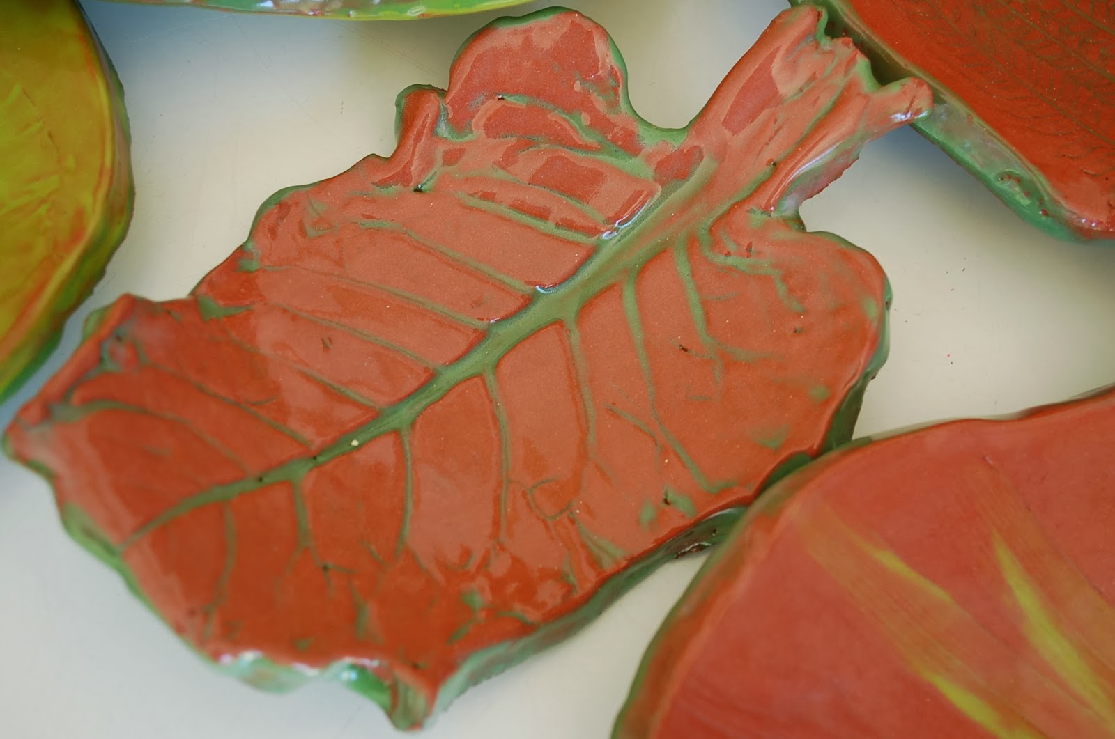 Sunnyside Art House: Ceramic Leaf Bowls