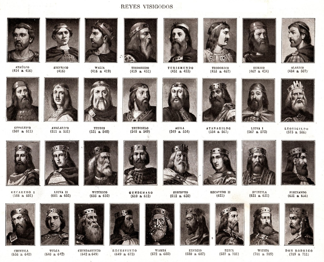 El CABÁS DE DON CLAUDIO: LOS REYES VISIGODOS
