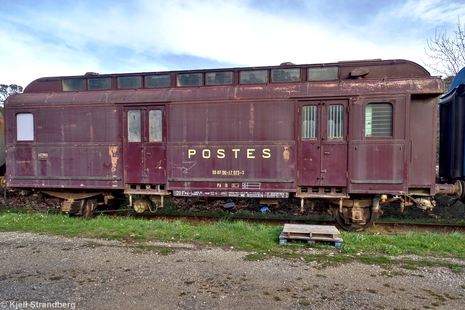 ATTCV Acquires Heritage Railway Mail Car | Provence Heritage Railways