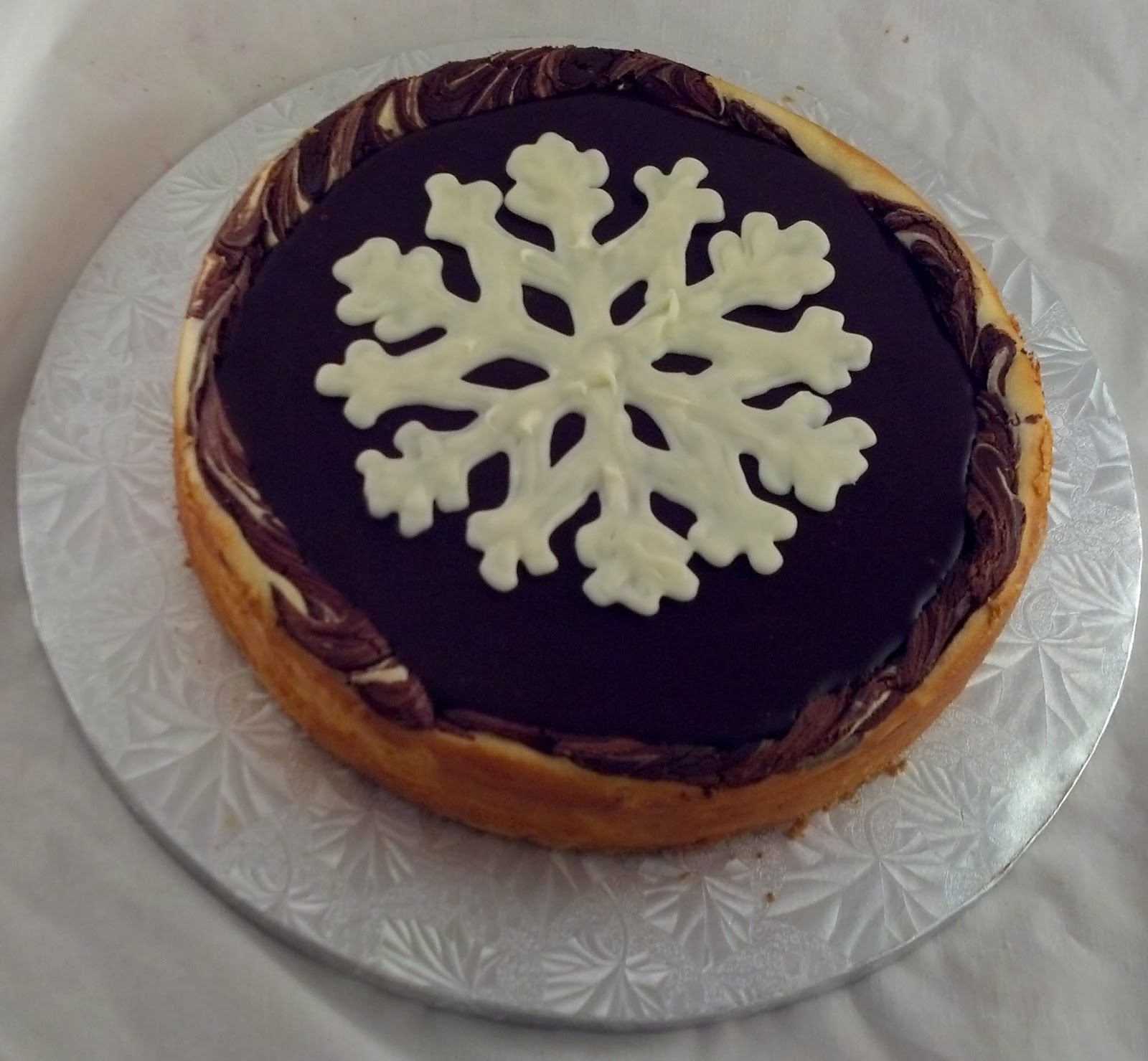 Sugar & Spice Sweets: Snowflake Cheese Cake