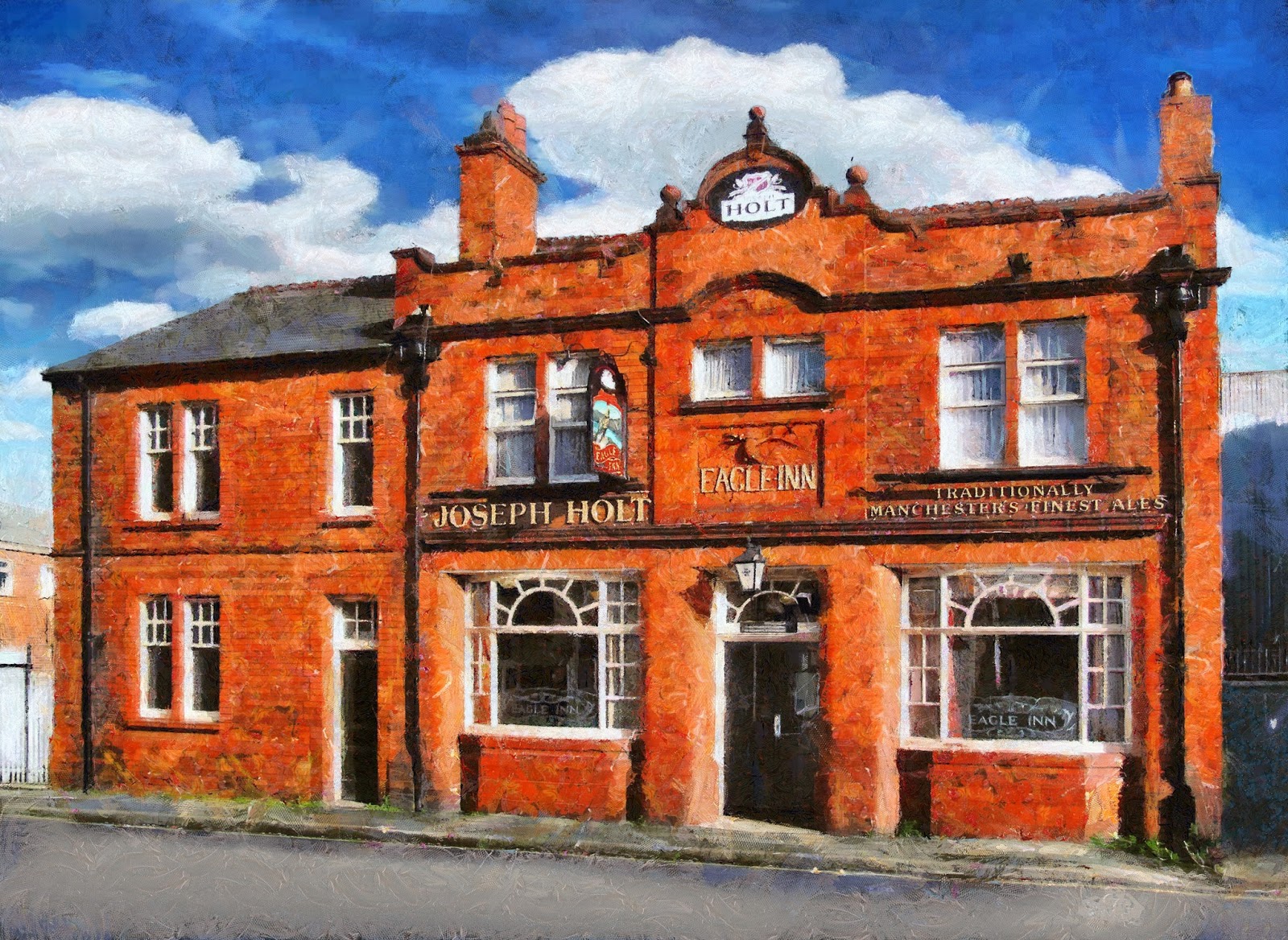 Andrew Simpson: Looking for a story in the Eagle Inn on Collier Street ...