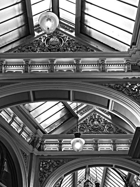 something every day: 409 - looking upwards at the Block Arcade ceiling ...