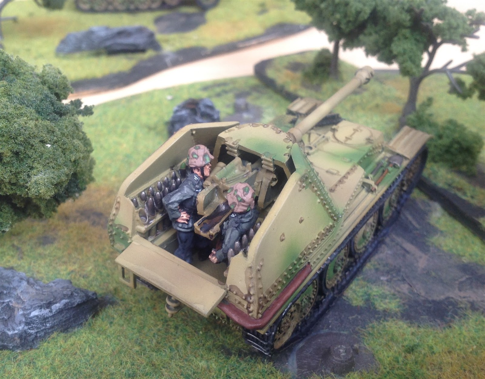 15mm paint shack: 28mm WW2 Bolt action German 251/1 Half track and ...