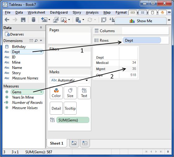 Tableau Friction: Tableau and the Golden Tool Rule