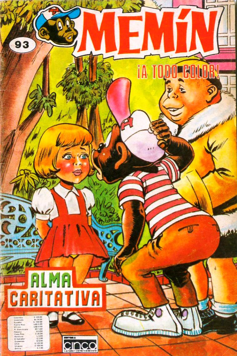 Mexico Comic Sonrisas: Memin ¡A todo color! - Ed. Cinco (91 al 95)