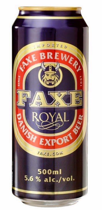 O Colecionador de Latas: Cerveja Faxe Royal - Dinamarca