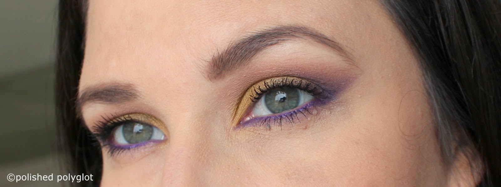 Makeup │You bloody mustard! [Monday Shadow Challenge] / Polished Polyglot