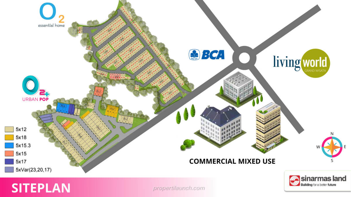 O2+ Urban Pop, Cluster Baru Grand Wisata Bekasi