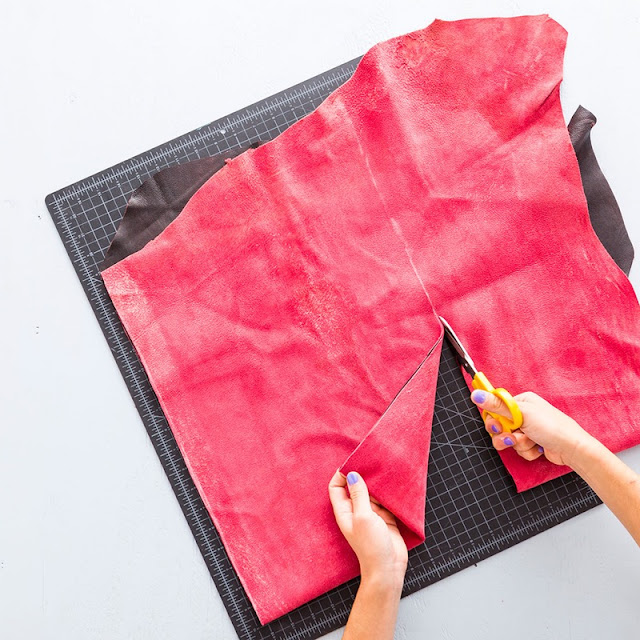 Stay aware of Runway Trends With This DIY Suede Patch Bag