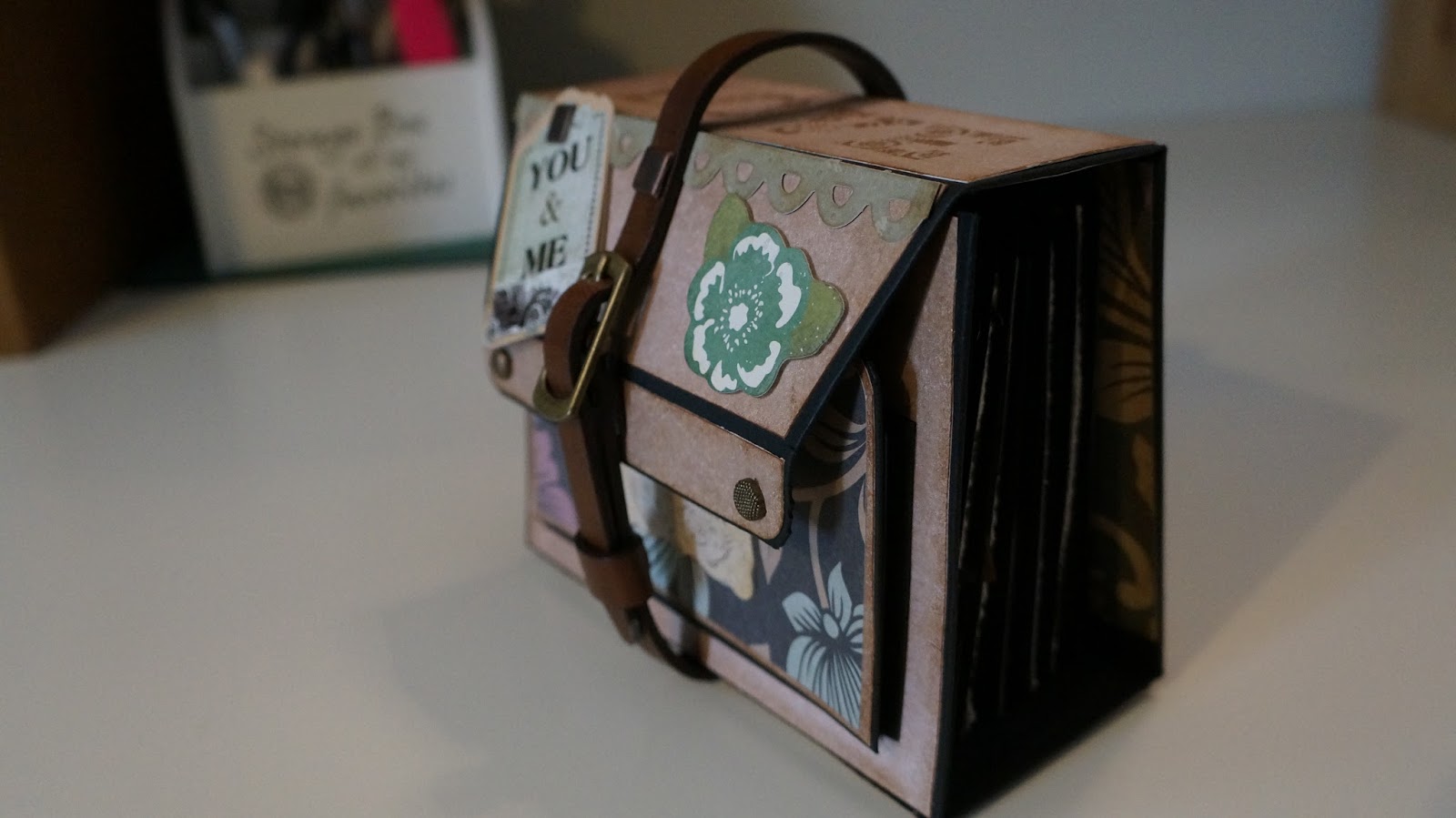 Scrap & more: Purse-mini album