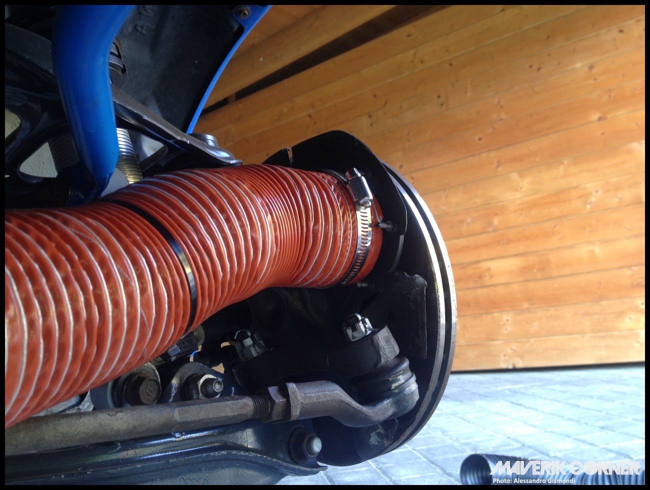 Maverik Corner MX5: NA Rebuild - DIY Brake Duct 2