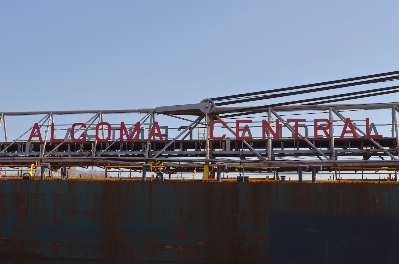 Vessels in the Welland Canal: Algosoo - Self Unloading Bulk Carrier