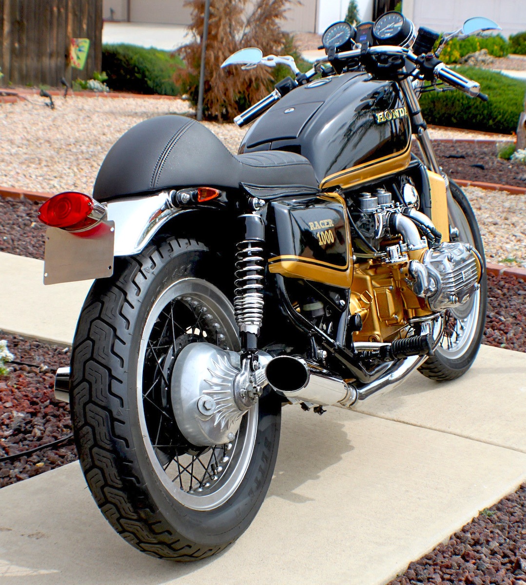 Golden Gold Wing - Inazuma café racer