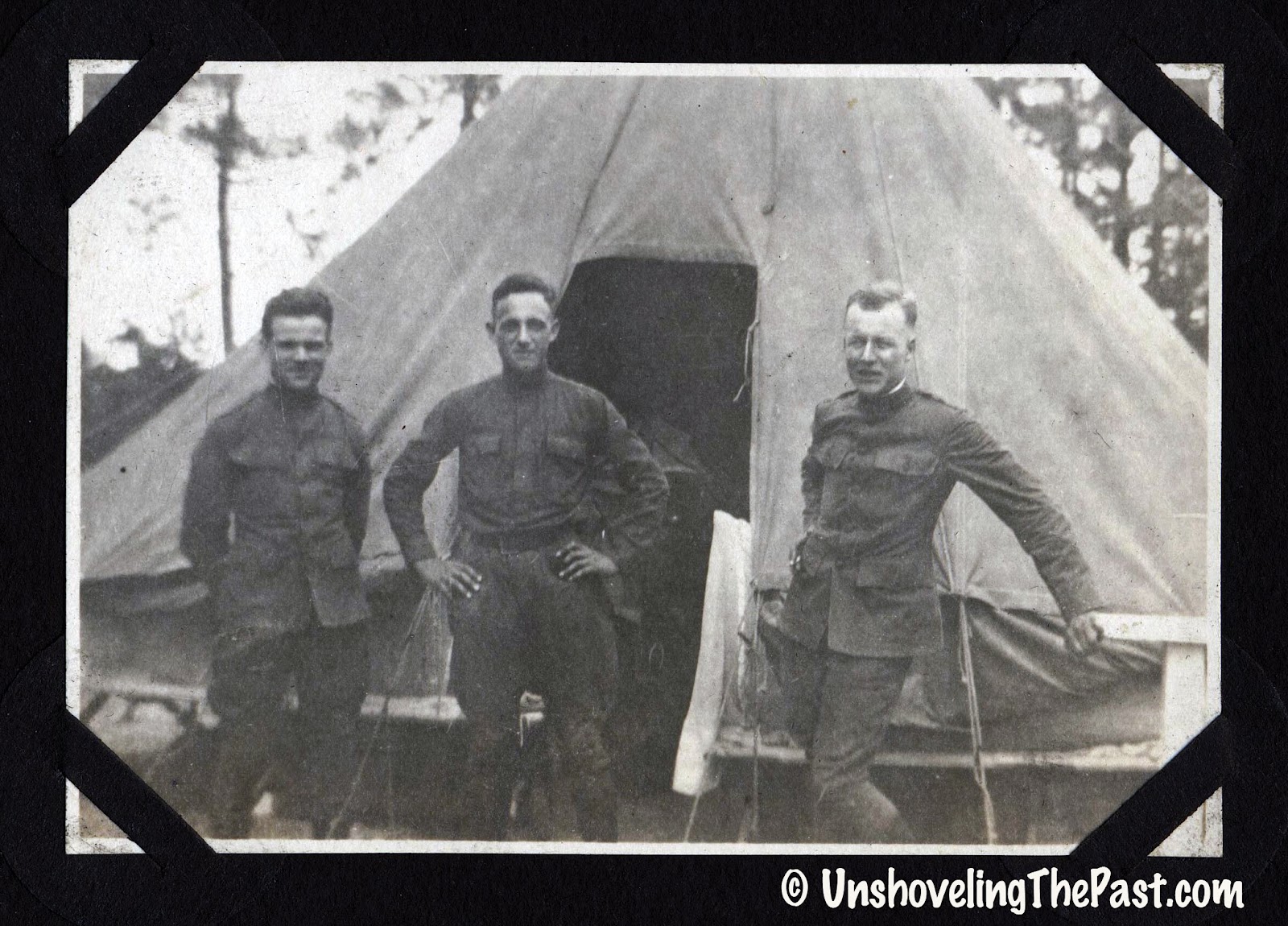 Unshoveling the Past: 122nd Field Artillery Training at Camp Logan