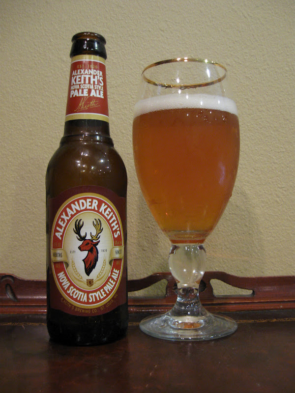 Doing Beer Justice: Alexander Keith's Nova Scotia Style Pale Ale