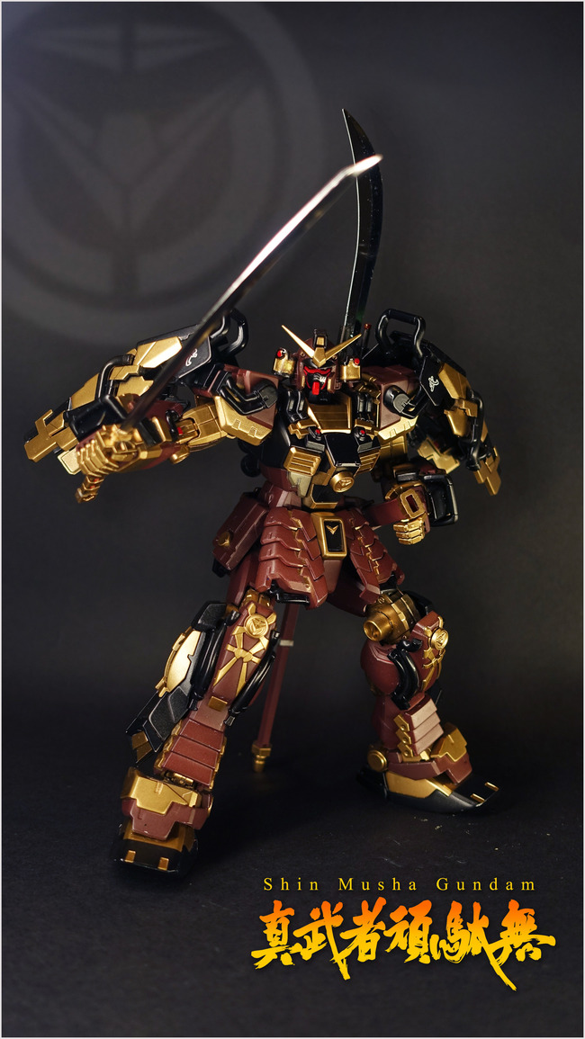 Painted Build: MG 1/100 Shin Musha Gundam