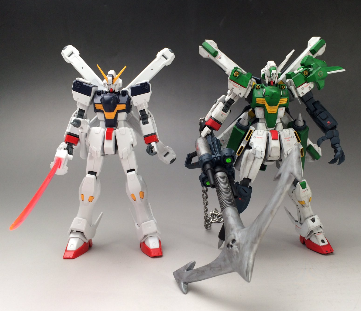 GUNDAM GUY: 1/144 Crossbone Gundam Anchor - Customized Build