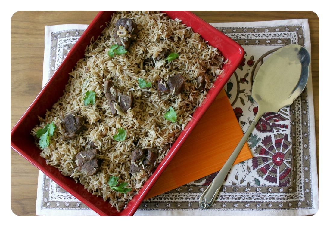 Gawal Mandi: Mutton Pulao - Pakistani Style spice infused Mutton Pilaf