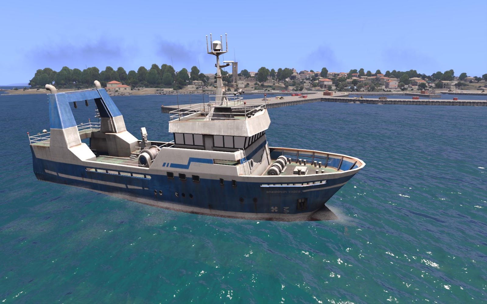 トロール船を操舵出来るようになる Trawler config アドオン | 弱者の日記^^ - Arma 3 MODとアドオン紹介