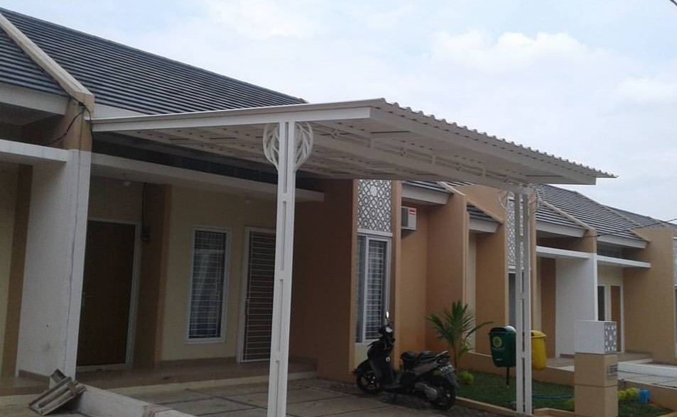 MODEL KANOPI|CANOPY GARASI RANGKA DOBLE MINIMALIS TERBARU 2023 terbaru ...