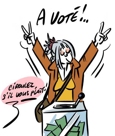 TRAIT PORTRAIT: ...Ont voté...