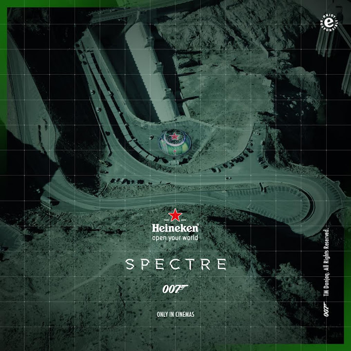 007也沒試過？海尼根與世界級情報員前進太空！ 史無前例「宇宙自拍」就是要你「精采四伏」 | RuidoMag