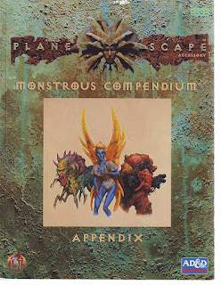 Quag Keep: Planescape - Monstrous Compendium Appendix