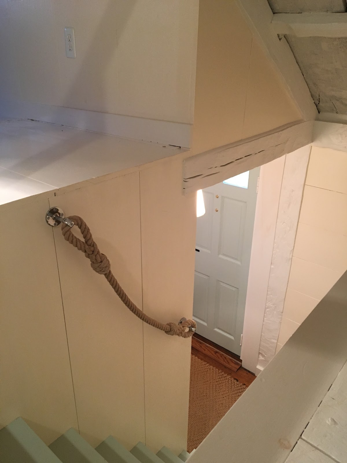 An Old Farm: A Custom Rope Rail