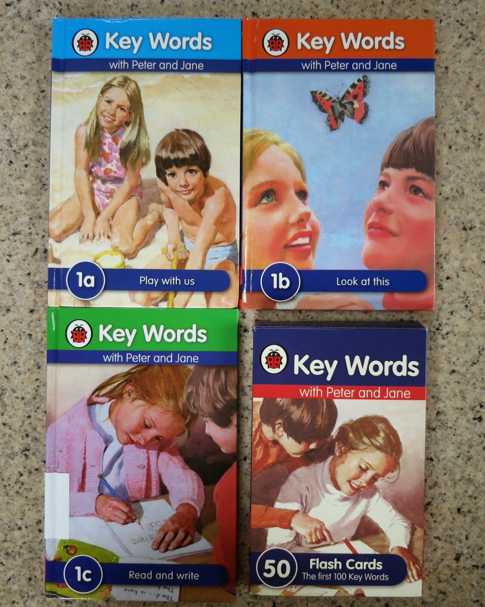 瑜玲育儿经 (Elaine Teh): Key Words with Peter and Jane (1a, 1b, 1c, Flash ...