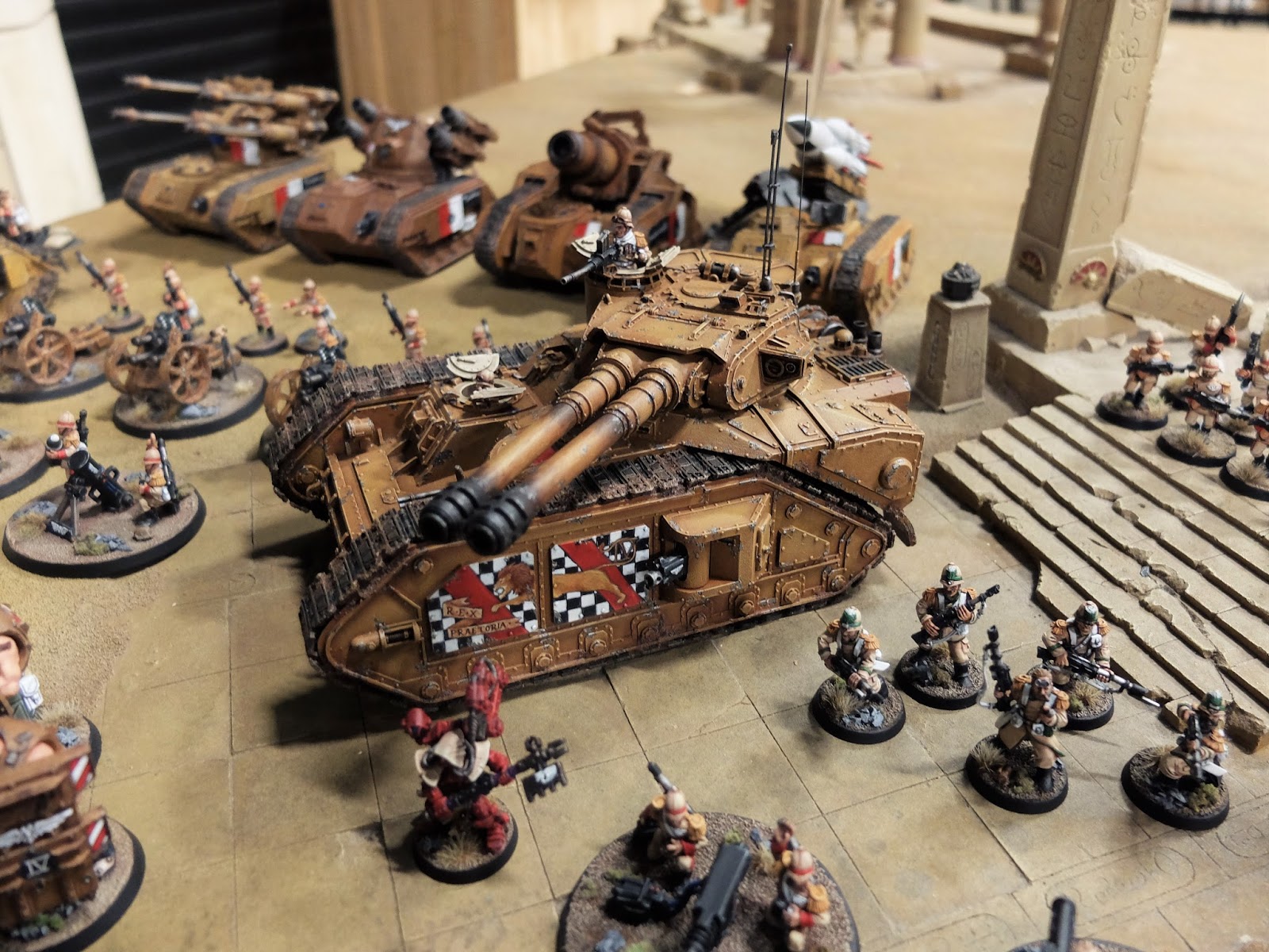 'till you see the whites of their eyes... 4th Praetorian Mechanised ...