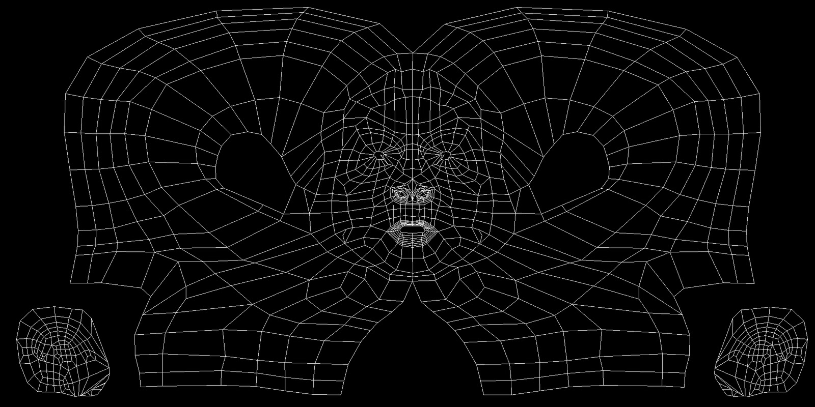 Virtual Environments 3d Head Uvw Mapping